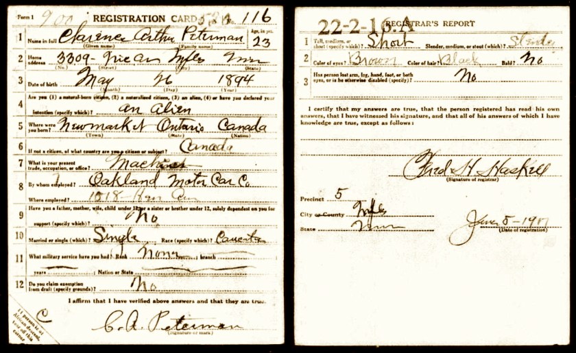 The Peterman Line, A Narrative – Our Ancestors, Our Narratives