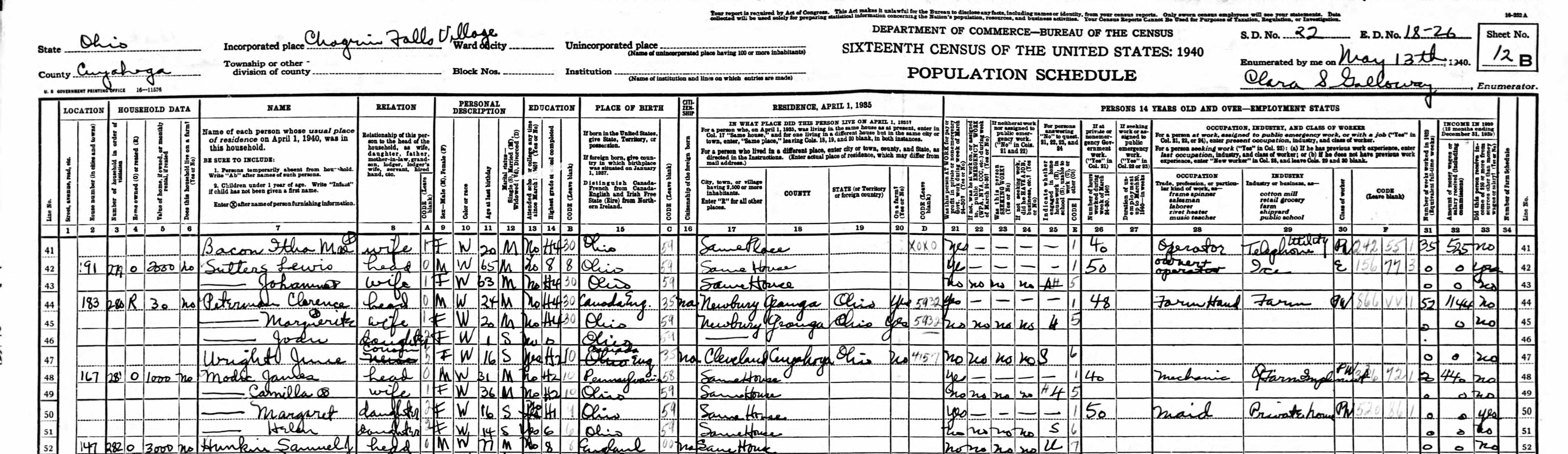 The Peterman Line, A Narrative – Our Ancestors, Our Narratives