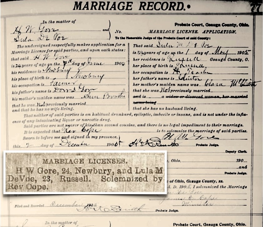 The Gore Line, A Narrative — Eight – Our Ancestors, Our Narratives